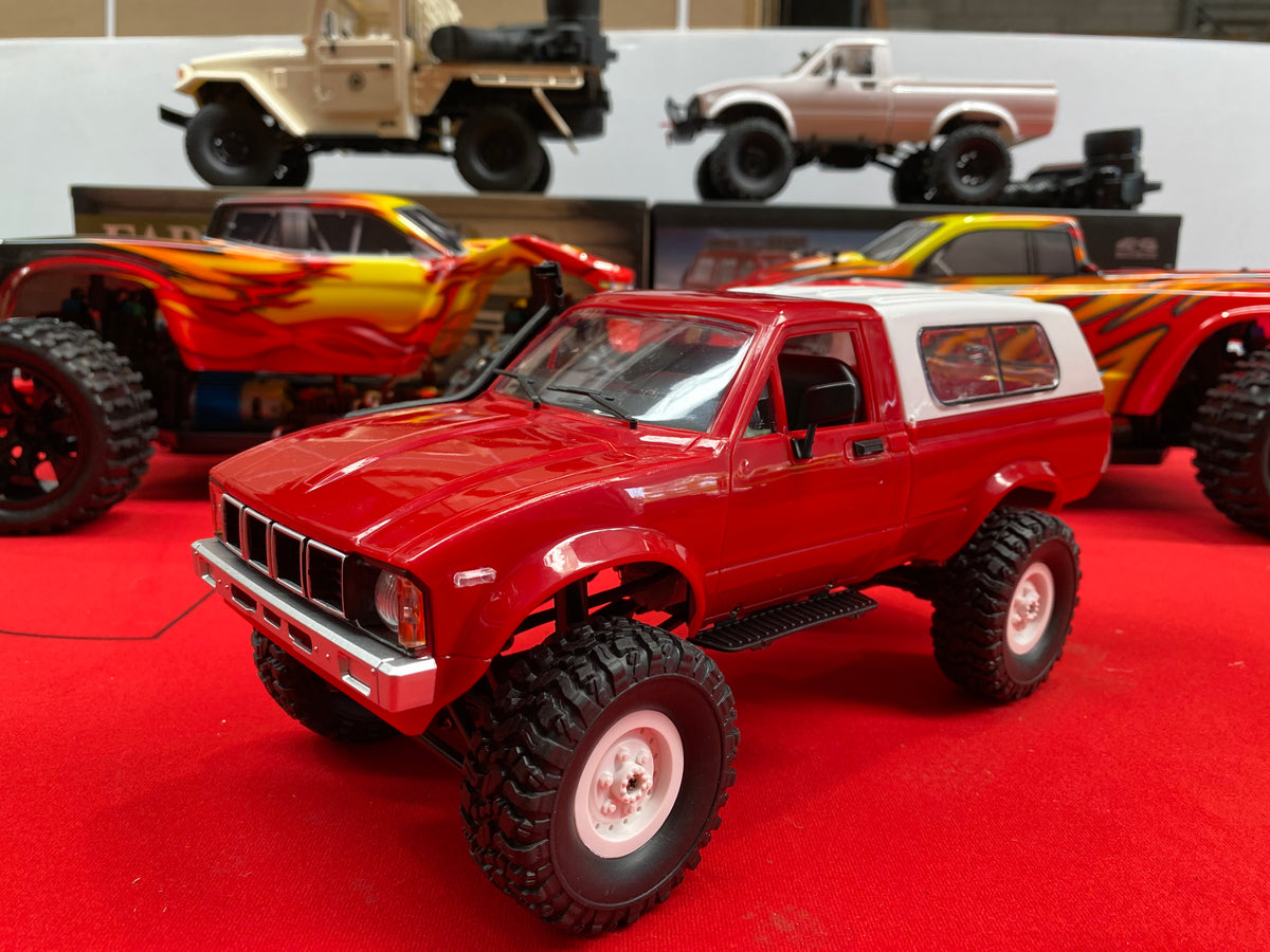 Hilux Red 4x4 RC Truck 1/16 scale. – Random Cool Stuff (RCS) New Zealand